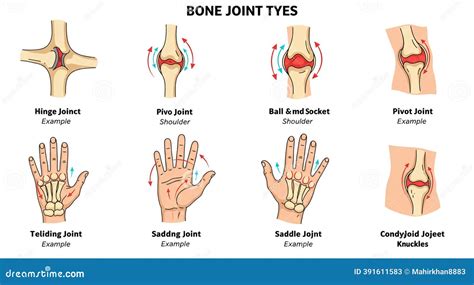 Types Of Shoulder Dislocation Diagram Medical Stock Illustration