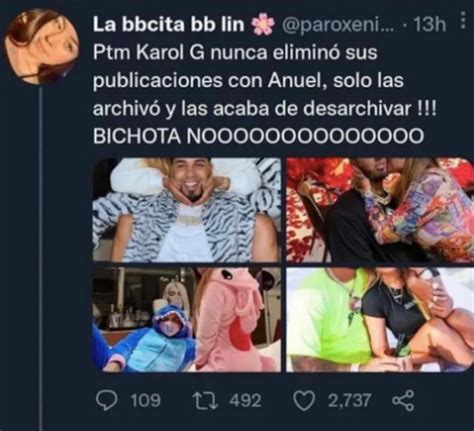 Karol G A N No Borra Sus Fotos Con Anuel Aa Y Esta Es La Raz N