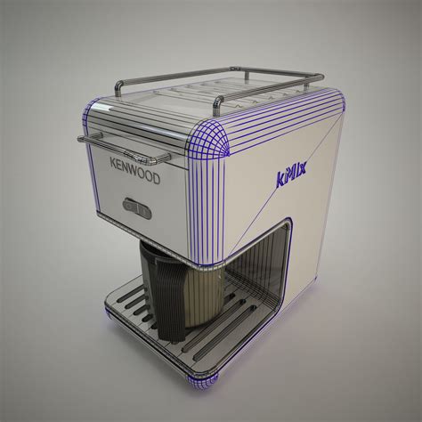 Kenwood 자동 커피 메이커 기계 3d 모델 6 Max Dxf 3ds Obj Unknown Free3d