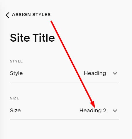 Change Site Title Size Summary Block
