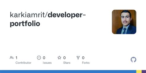 Github Karkiamrit Developer Portfolio