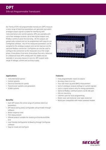 Electrical Secure Digital Programmable Transducers At Best Price In