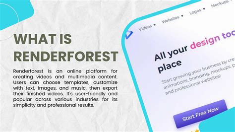 EASY TUTORIAL OF HOW TO USE RENDERFOREST BY FEBLESS HERNANE PPTX