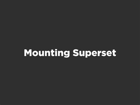 Open Source DataViz With Apache Superset PDF Computing Technology Computing