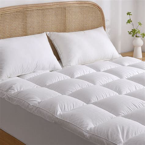 High Loft 1000gsm Cotton Mattress Topper Temple And Webster