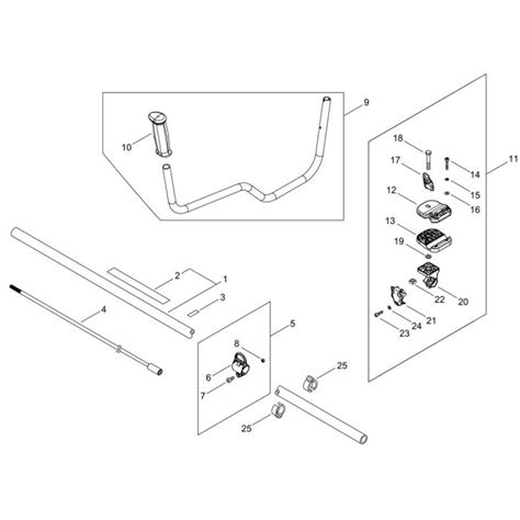 Main Pipe Handle For ECHO DSRM U Brushcutter L S Engineers