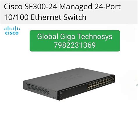 Cisco 24 Port Managed 10 100 Switch At ₹ 9500 Piece Managed And Unmanaged Switch In New Delhi