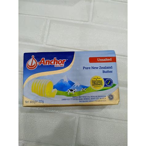 Jual Butter Anchor 200gr Kemasan Baru Shopee Indonesia