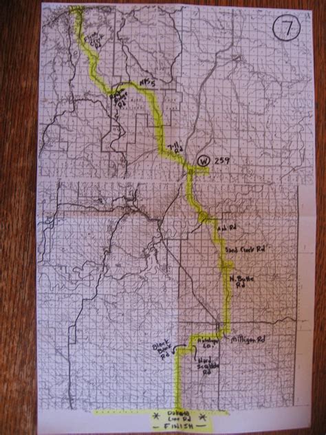 Black Hills Backbone Analog Maps And Simple Cue Sheets