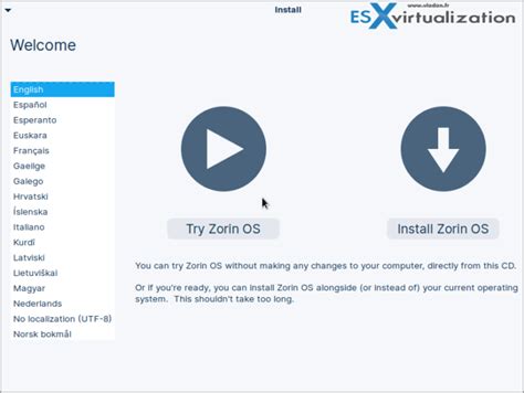 What Is Zorin Os Lite Esx Virtualization