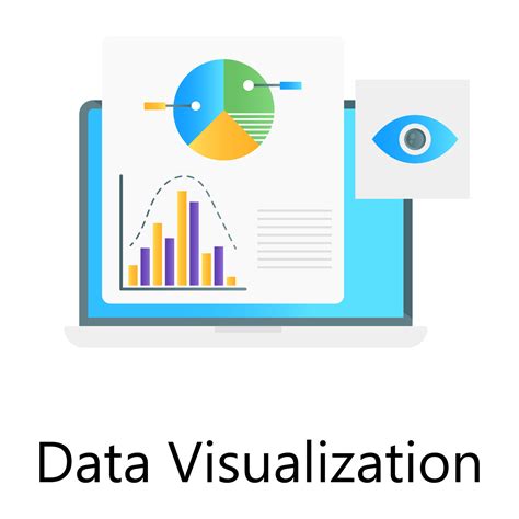 Online Data Monitoring Flat Gradient Conceptual Icon Of Data Visualization 6748202 Vector Art