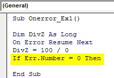 VBA On Error GoTo Examples Of Excel VBA On Error Goto