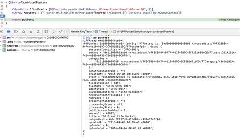 Ios Core Data Fetch Request Results Not Matching The Predicate Stack Overflow