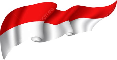 벡터를 흔들며 인도네시아 국기 인도네시아 깃발 빨간색과 하얀색 Png 일러스트 및 벡터 에 대한 무료 다운로드 Pngtree