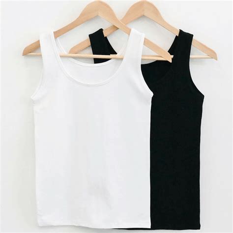 Only룸제이💚11할인몸매보정up 베이직 면 스판 롱 런닝 나시 에이블리