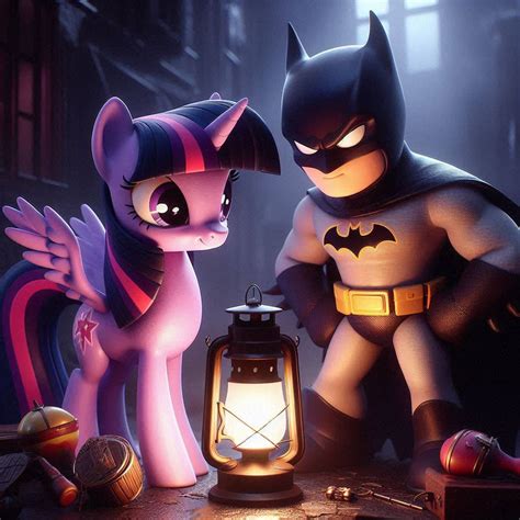 Batman And Twilight Sparkle By Bluey2309 On Deviantart