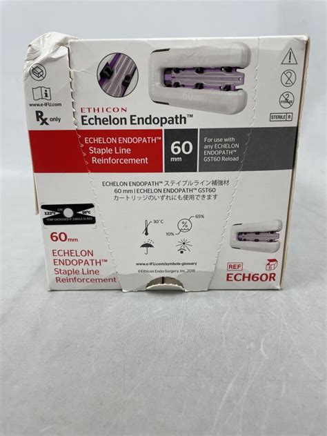 New Ethicon Ech60r Echelon Endopath Staple Line Reinforcement 60 Mm Size Disposables General