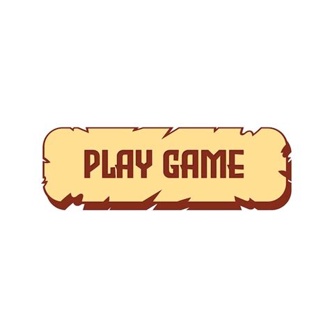 premium vector game button design