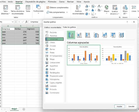 Cómo Hacer Un Gráfico Sencillo En Excel Paso A Paso Bloygo