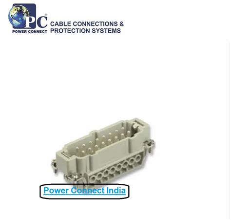 Power Connect 16 Pin Rectangular Connector Metal At Rs 1555 Piece In