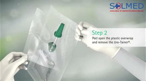 How To Use A Uro Tainer Solmed Pty Limited Youtube