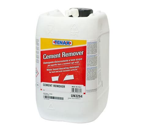 Очиститель Cement Remover (от цемента/кислота) 5л Tenax – Купить в СПб
