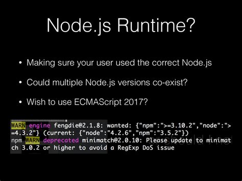Node Js Compiler Compiling Your Node Js Application Into A Single Executable Speaker Deck