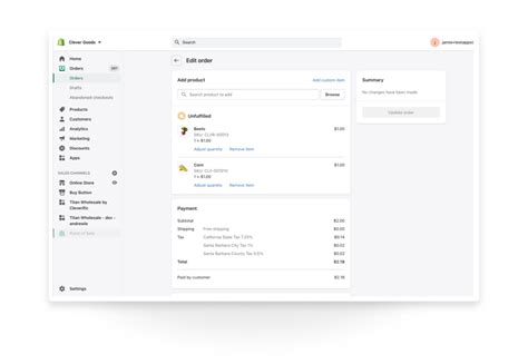 Comparing Order Editing In Shopify And Edit Order Edit Order