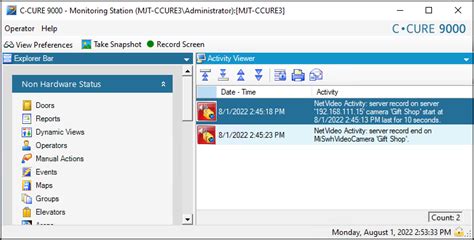 Configure Ccure 9000 Recorder And Device Alarm Actions