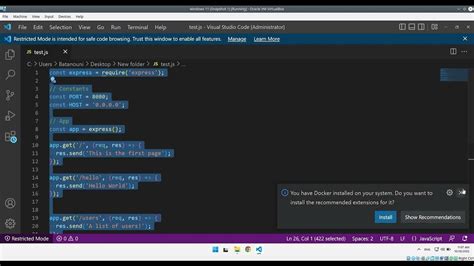 23 Creaing A Dockerfile On Play With Docker Youtube
