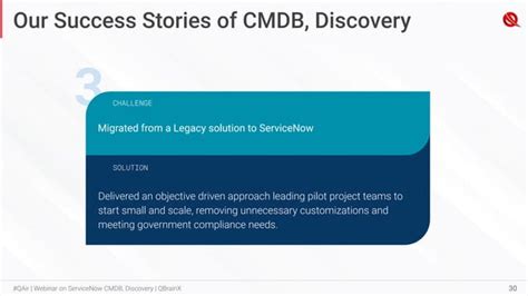 Qbrainx Webinar On Servicenow Cmdb Discovery Pdf Databases Computer Software And