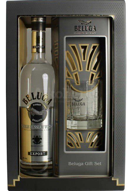 Beluga 0,7l 40% + 1x sklo GB | ALKOHOL.cz