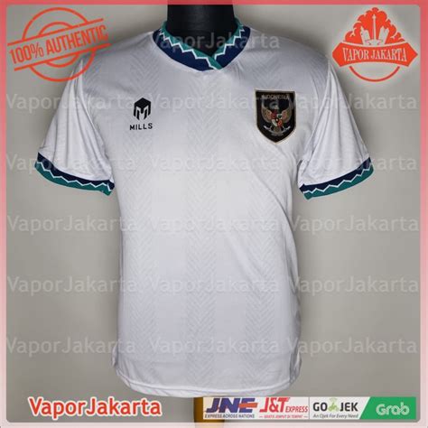 Jual Jersey Timnas Indonesia Away New Grade Ori - Putih Hijau | Shopee ...