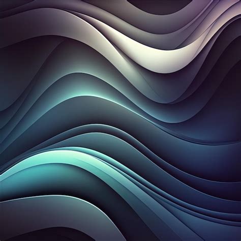 Premium Photo Abstract Smooth Wave Background