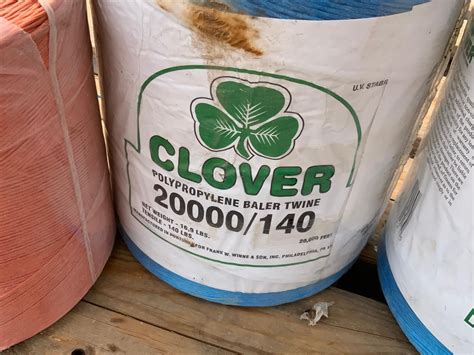 Clover 20 000 140 Bale Twine Agriculture Bigiron