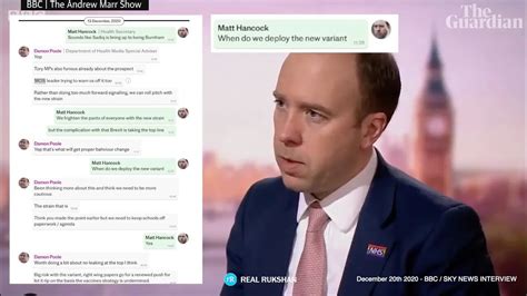 When Do We Deploy The New Variant Leaked Messages Expose Former Uk