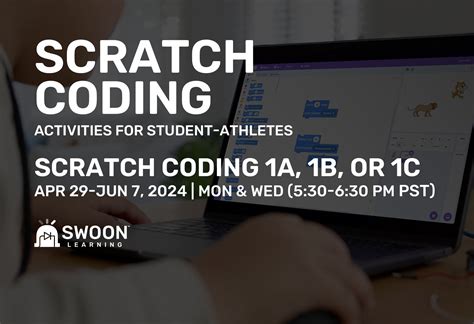 Scratch Coding Activity — Swoon Learning Tutoring And Activities For