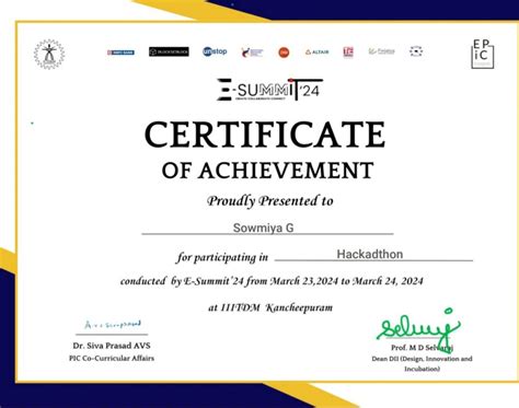 Sowmiya G On Linkedin Hackathon Esummit24 Iiitdmkancheepuram Techinnovation