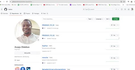 my internship with prodigyinfotech asaaju olalekan posted on the