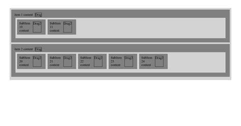 Nested DnD Across Parent Forked Codesandbox