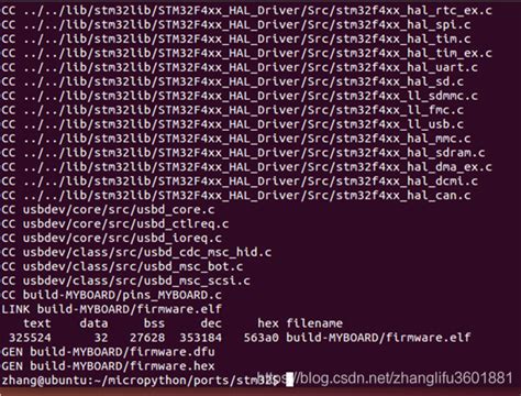 stm32 进阶教程 1 micropython 移植 micropython stm32 csdn博客