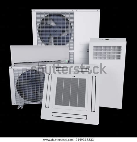 Five Different Types Air Conditioner D Stock Illustration Shutterstock