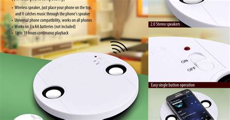 Wireless Speaker No Connection Required Power Plus Store