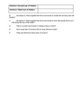 Newton S Laws Lab By Lessons By Lex TPT