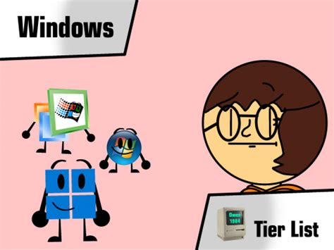 Create A Ranking Every Windows Os In Existence Tier List Tiermaker