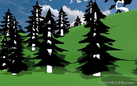 unity制作随风摇摆的植物 unity树随风摆动 csdn博客