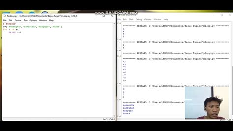 Tugas Belajar Python Dasar Pertemuan10 Youtube