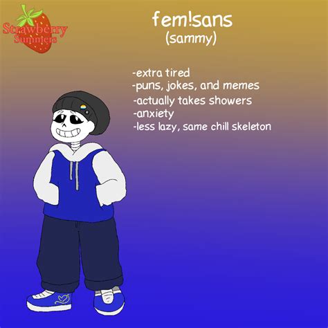 Femsans Sammy By Strawberrysummers On Deviantart