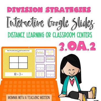 3rd Grade Division Strategies 3 OA 2 Google Slides Google Classroom