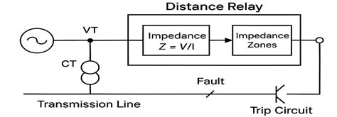 Distance Relay Types Diagrams And Working Principles